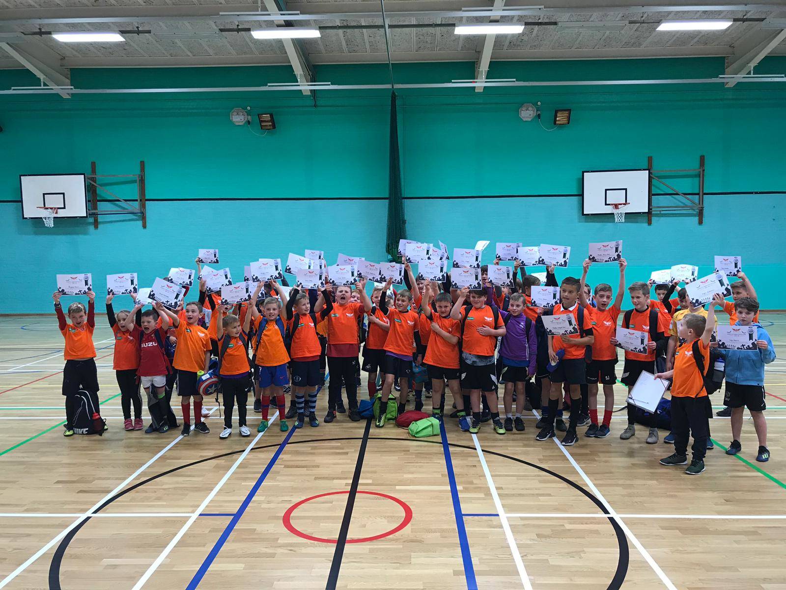 Great turnout at Aberystwyth half term camp - Scarlets Rugby
