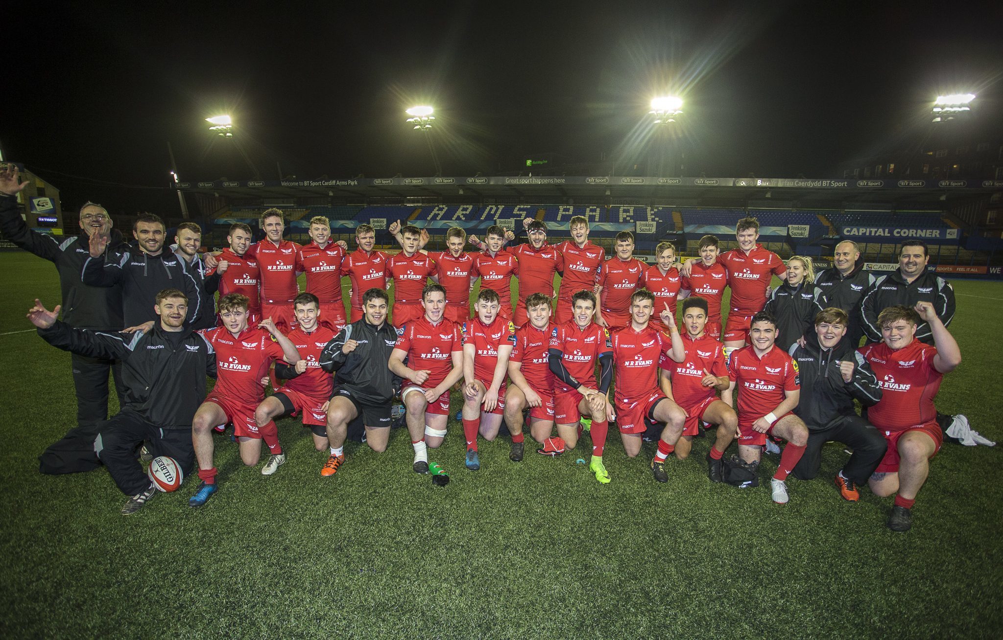 Young Scarlets to lift championship trophy at the Parc on Tuesday ...