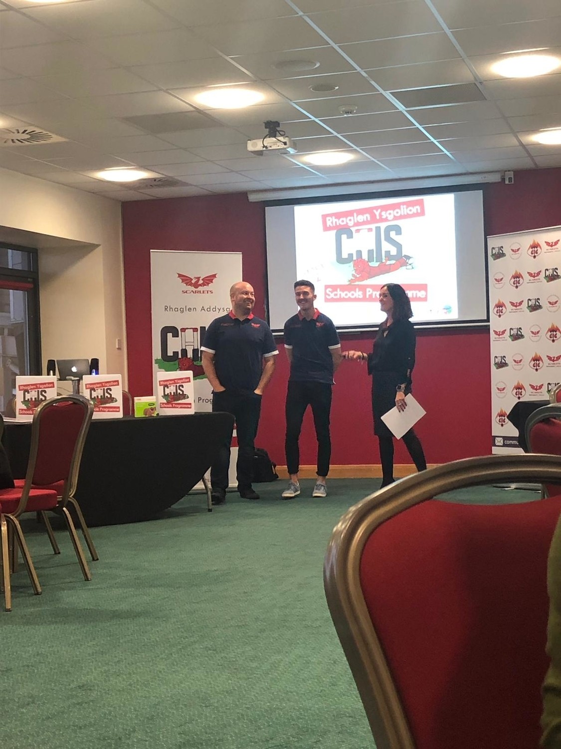 CAIS! Schools Programme Launch - Scarlets Rugby
