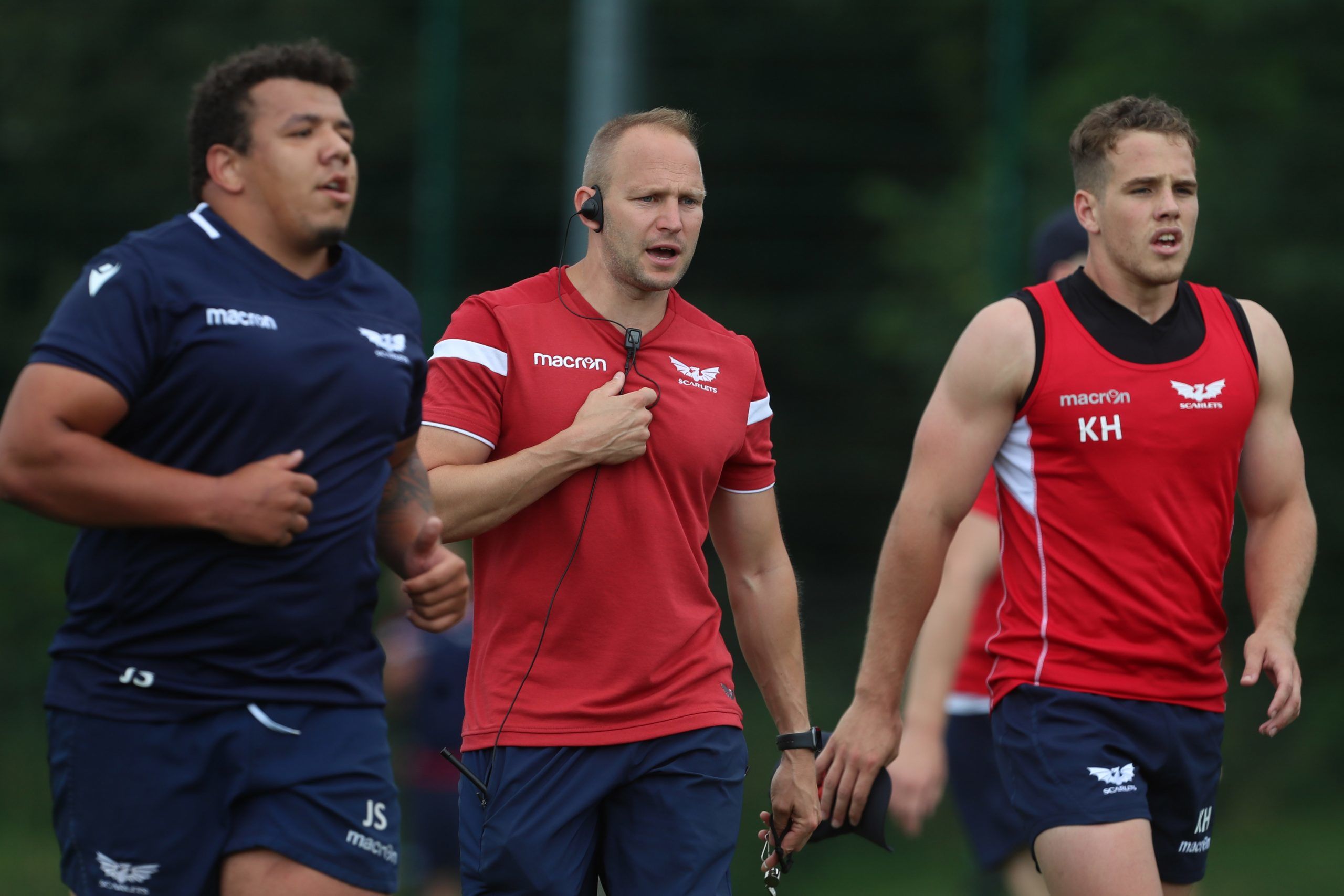 “There’s a great vibe here, the group are working hard and always ...