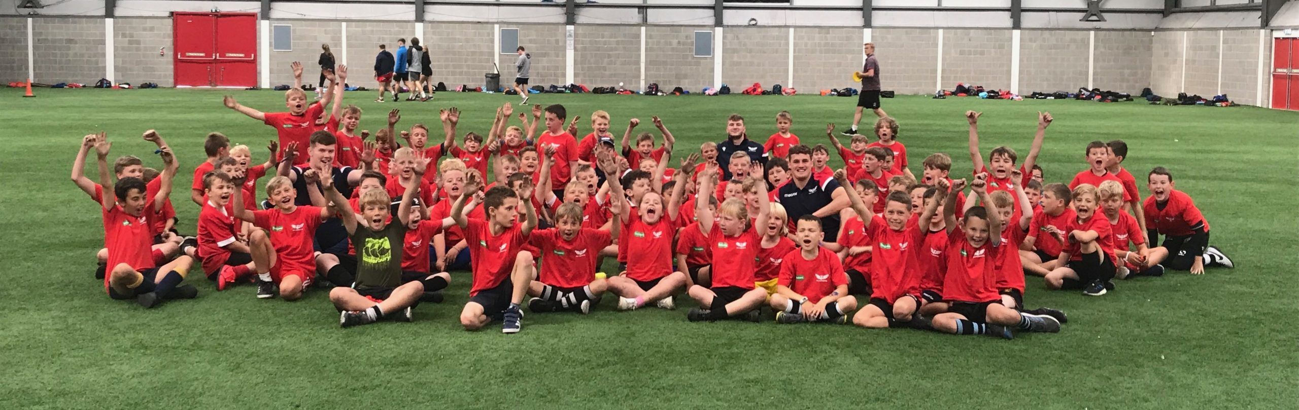 Budding young Scarlets stars shine at summer camp - Scarlets Rugby