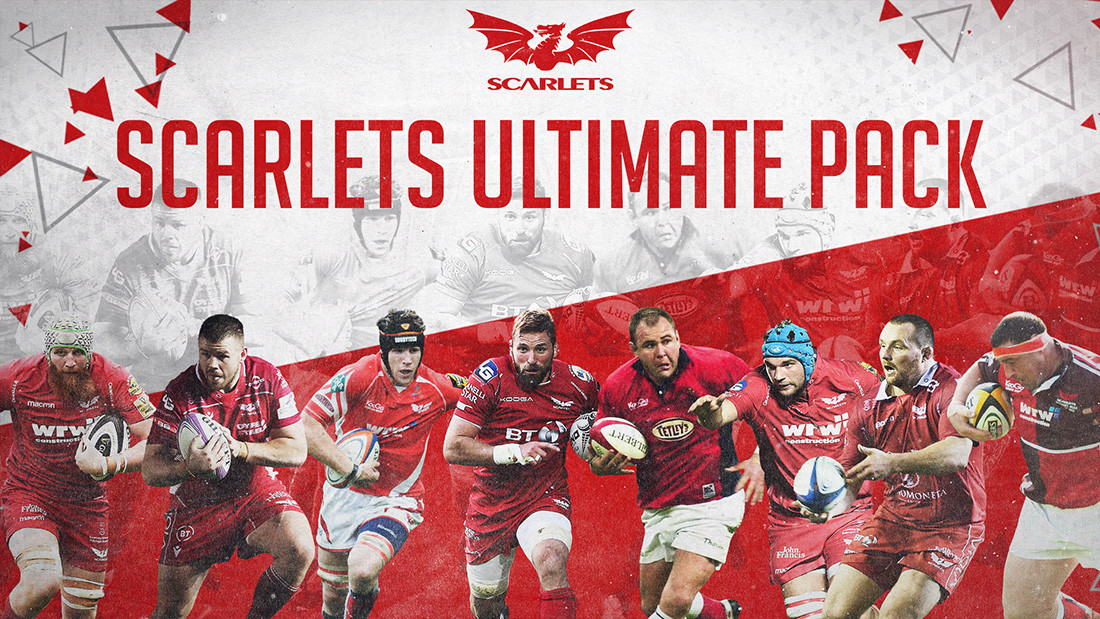 What a set of forwards! Scarlets fans select their Ultimate pack ...