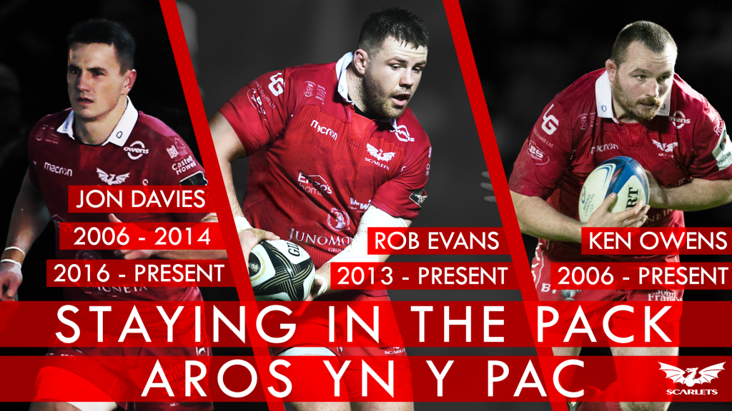 Grand Slam winners Jonathan Davies, Rob Evans and Ken Owens sign new ...