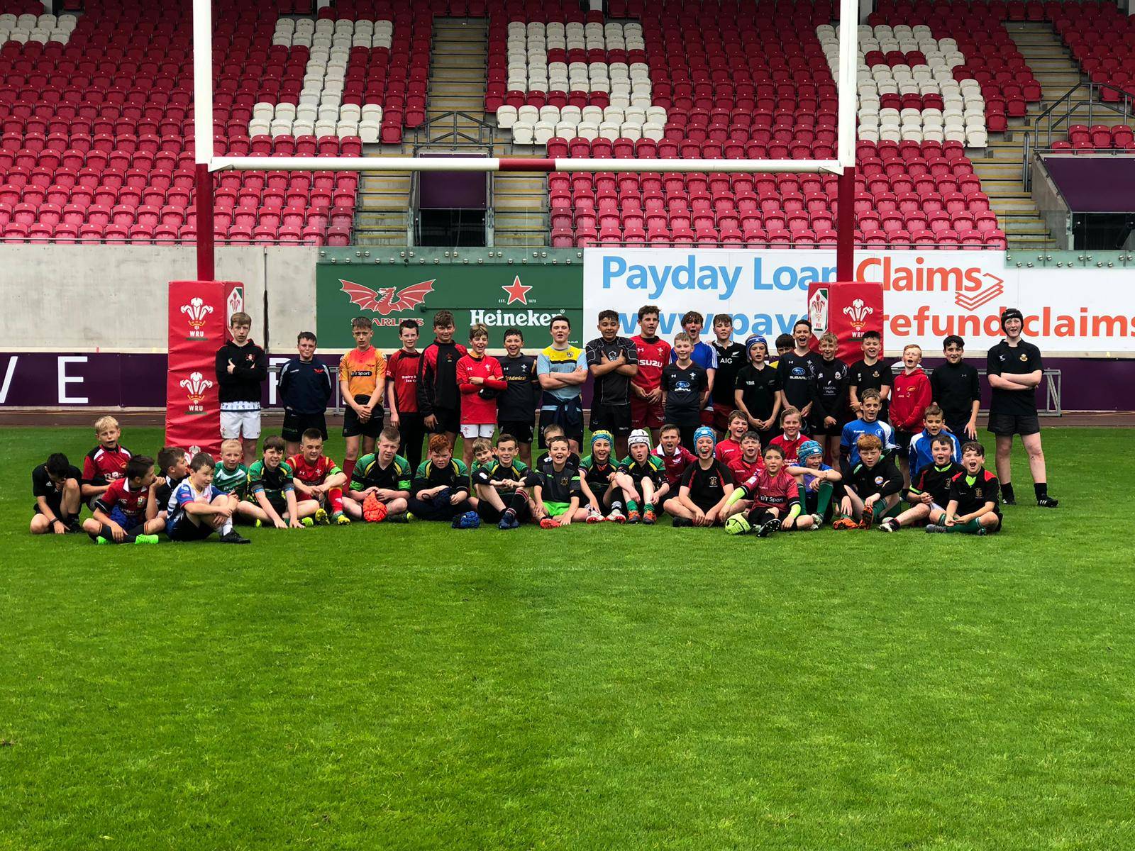 Scarlets skills camp proves a huge hit with budding stars - Scarlets Rugby