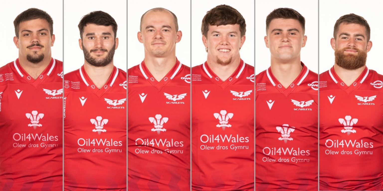 Home-grown six sign on with Scarlets - Scarlets Rugby