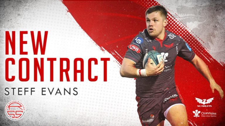 A new contract for Steff Evans! - Scarlets Rugby