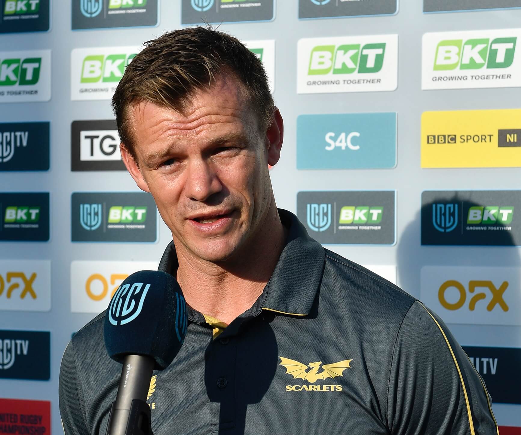 Dwayne Peel speaks to the media ahead of Leinster test - Scarlets Rugby