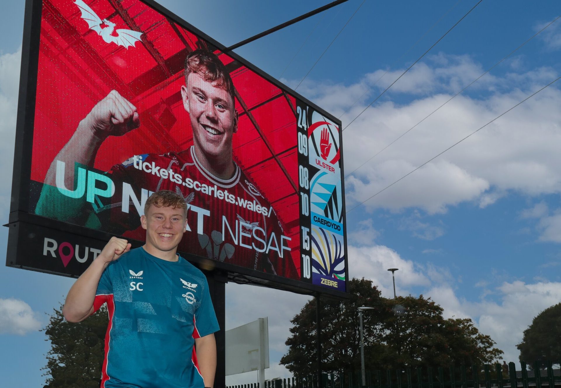 Scarlets unveil new partnership with Route Media - Scarlets Rugby