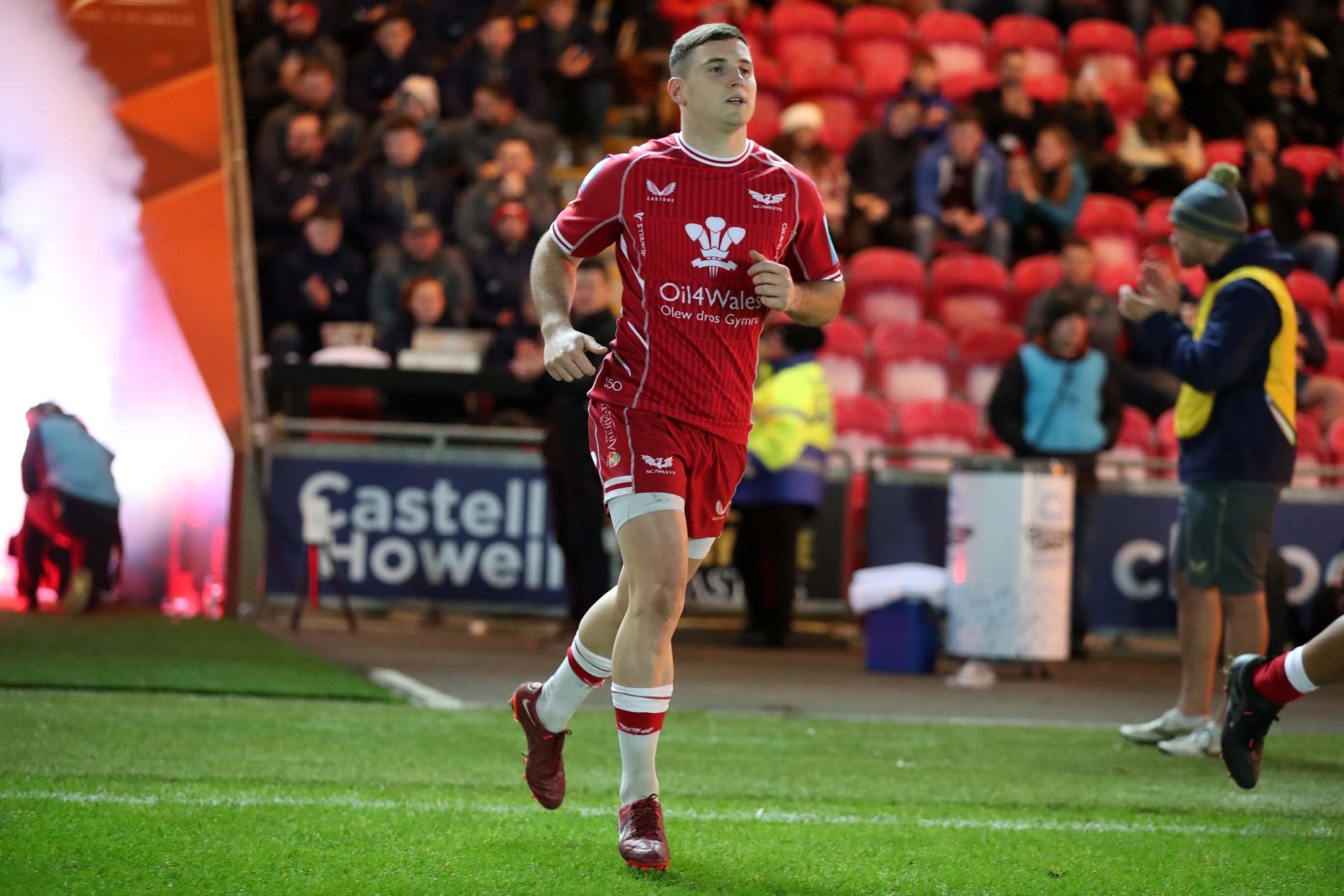 A New Year’s Day to remember for Dane Blacker - Scarlets Rugby
