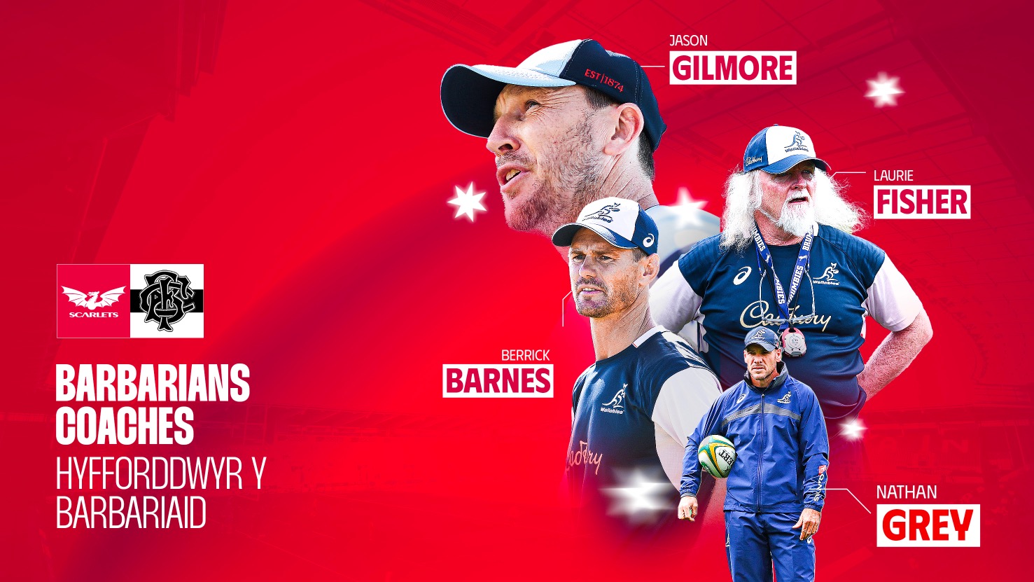 Big Aussie influence to Baabaas coaching team - Scarlets Rugby