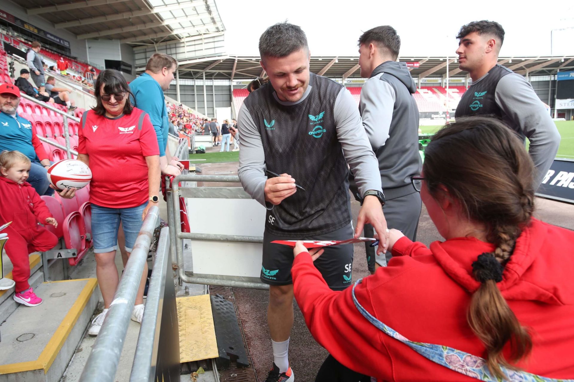 Join us for the Captain’s Run - Scarlets Rugby