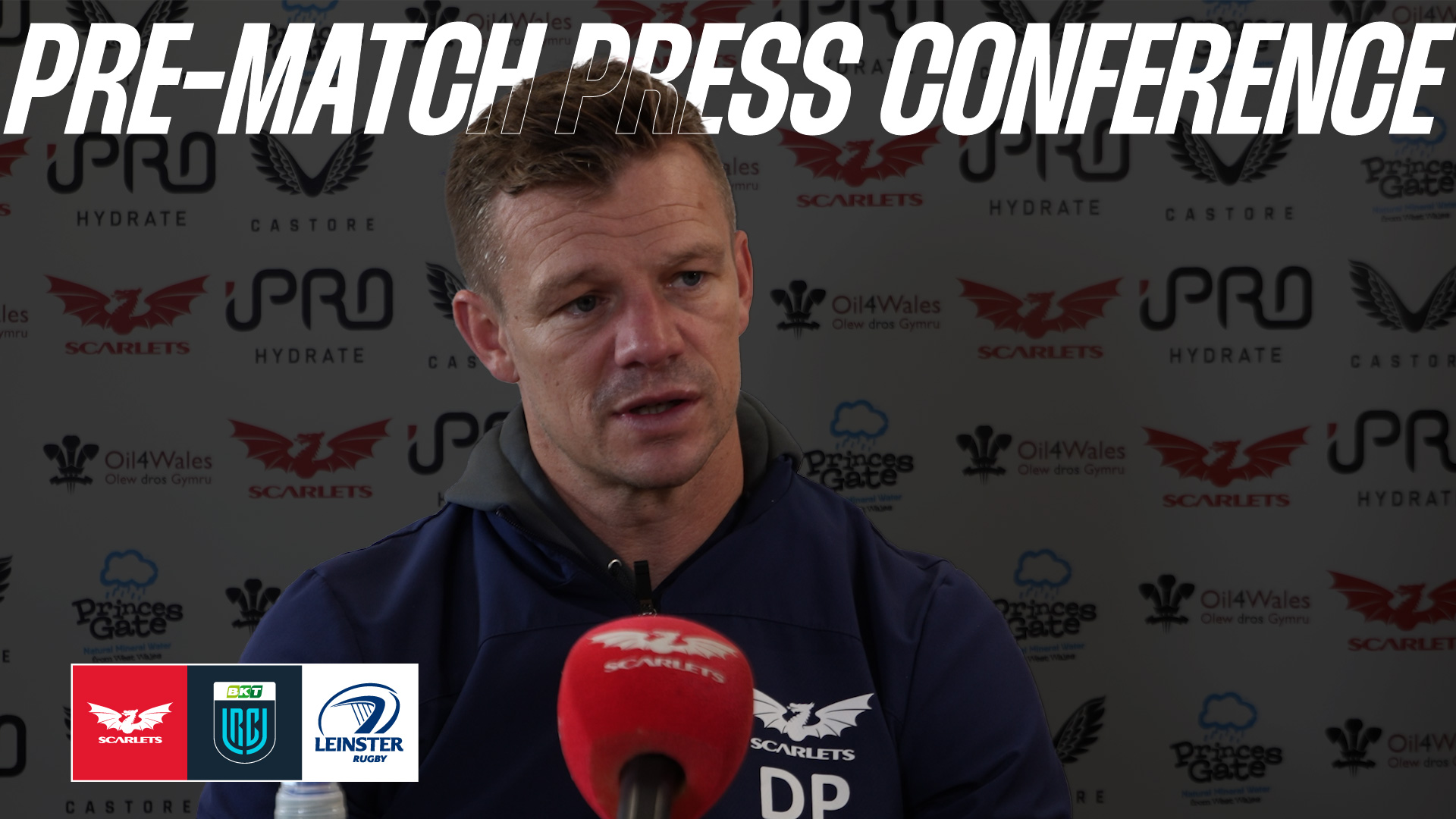 Press Pass: Dwayne previews Leinster test - Scarlets Rugby