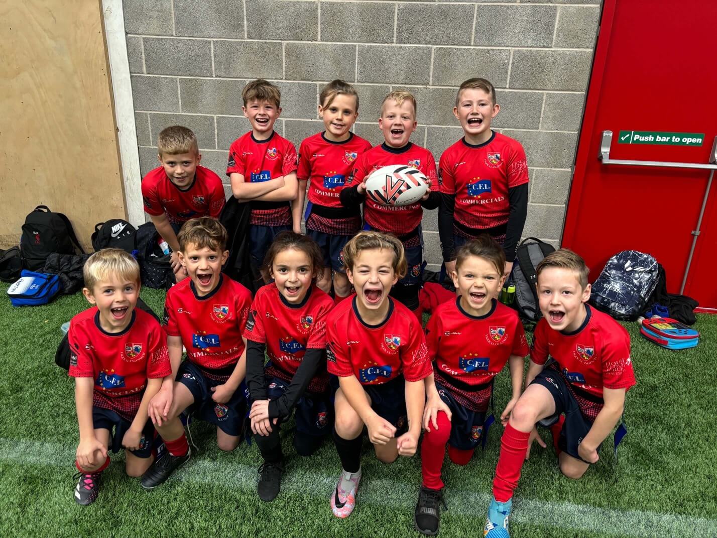 Schoolkids show off their skills at rugby festival at the Parc ...