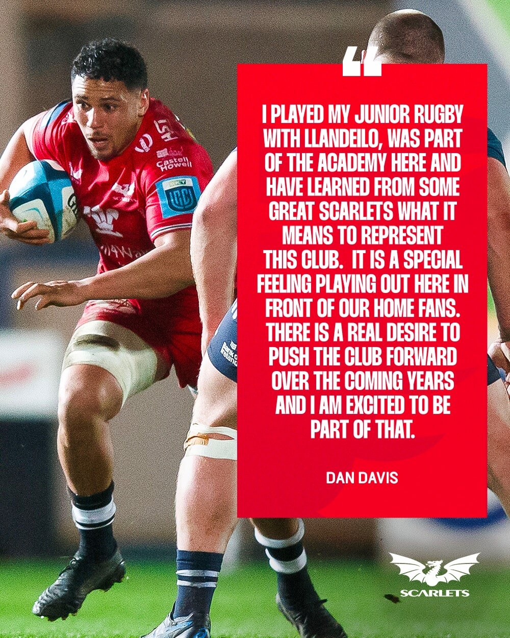Dan’s the man! New contract for back-rower - Scarlets Rugby
