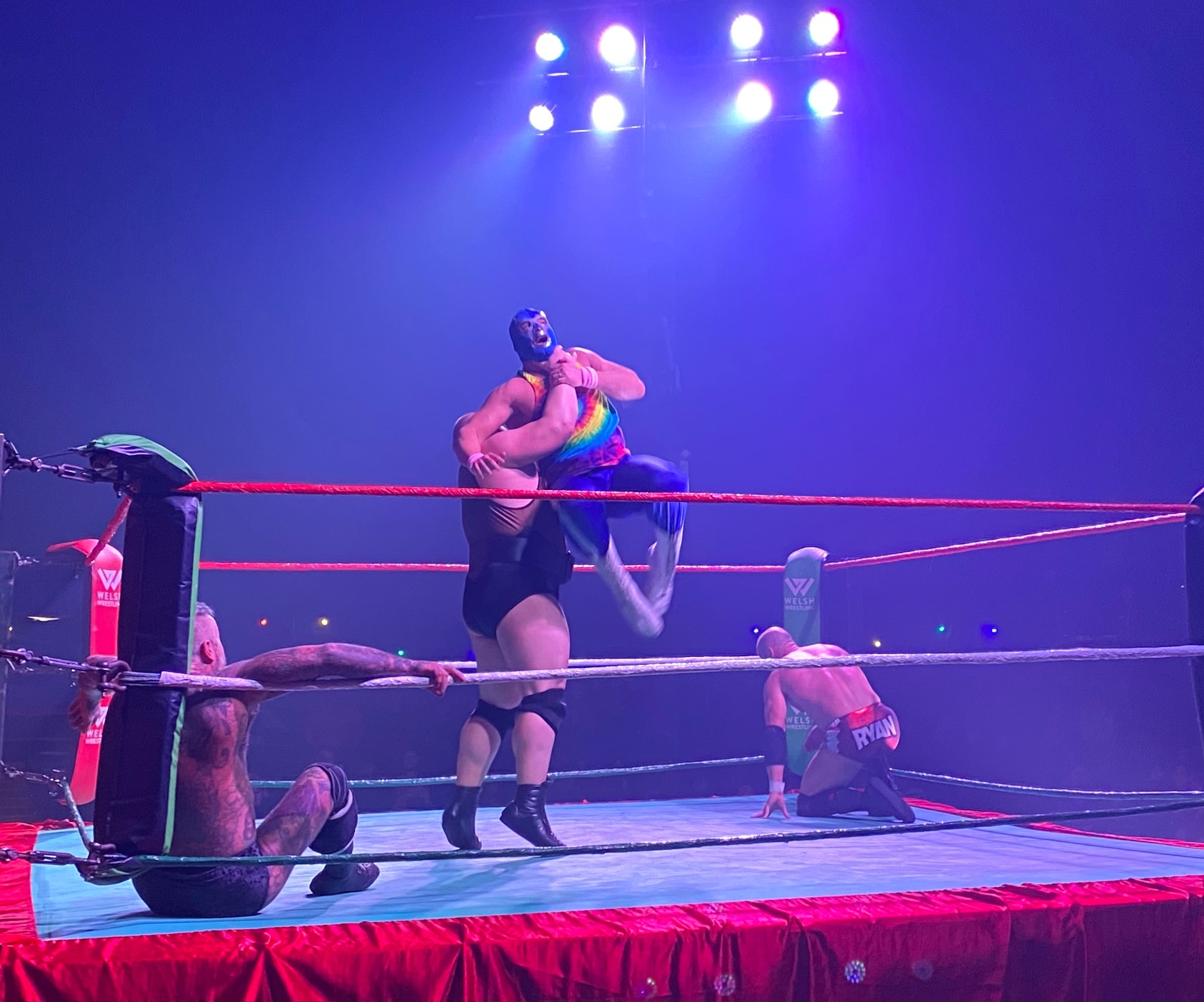 Welsh Wrestling at the Parc!! - Scarlets Rugby