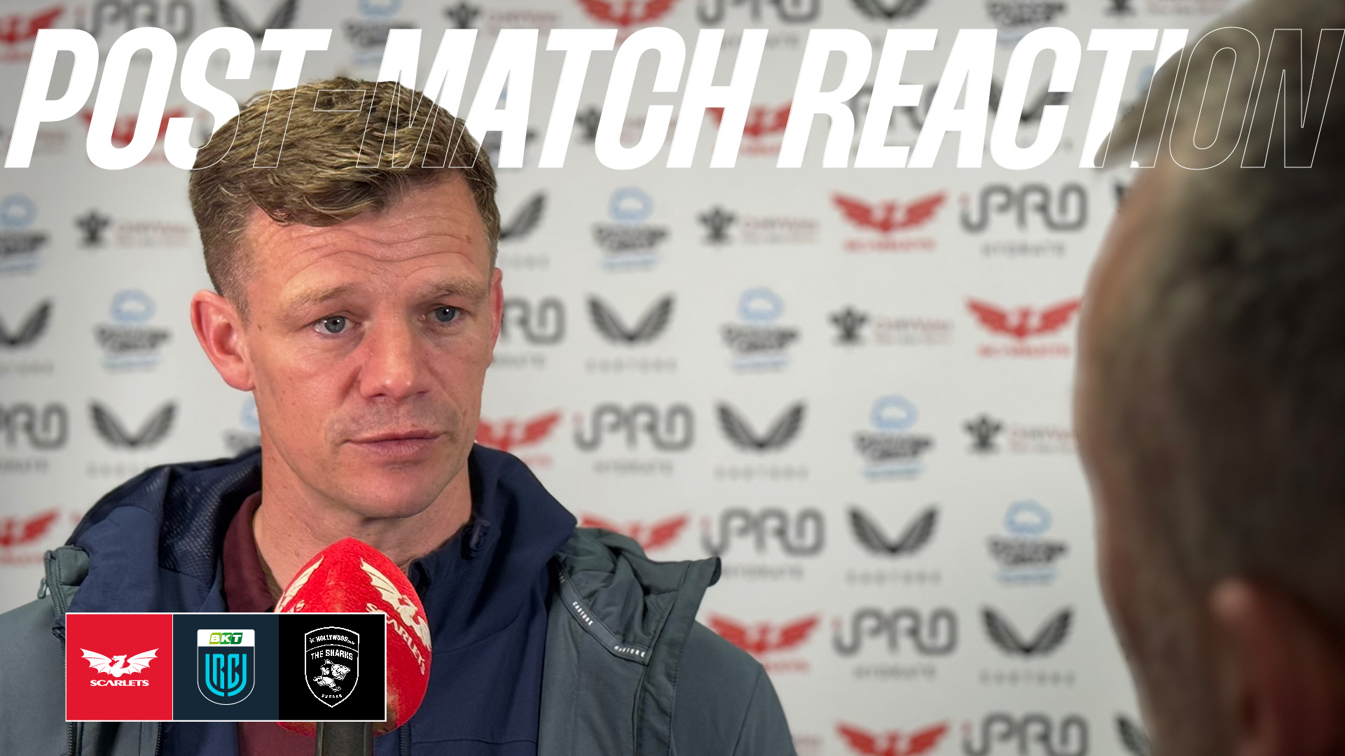 PRESS PASS: Dwayne Peel’s reaction to narrow Sharks loss - Scarlets Rugby