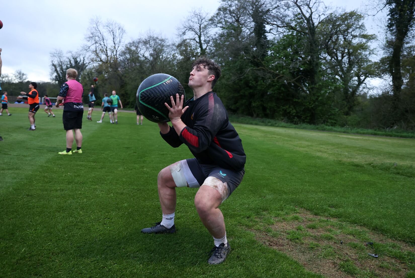 Scarlets Academy players attend WRU skills clinic - Scarlets Rugby