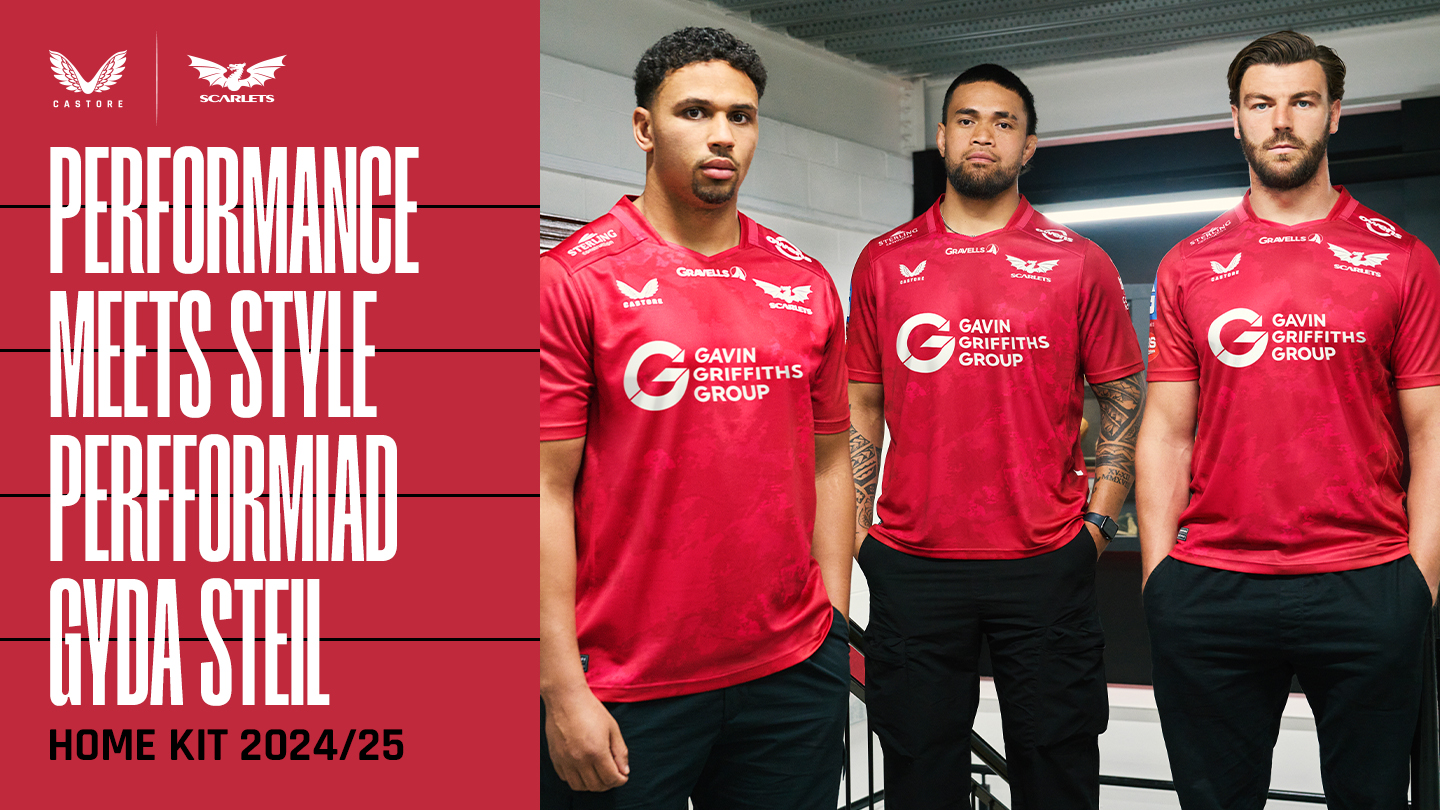 Scarlets unveil home jersey for 2024-25 season - Scarlets Rugby