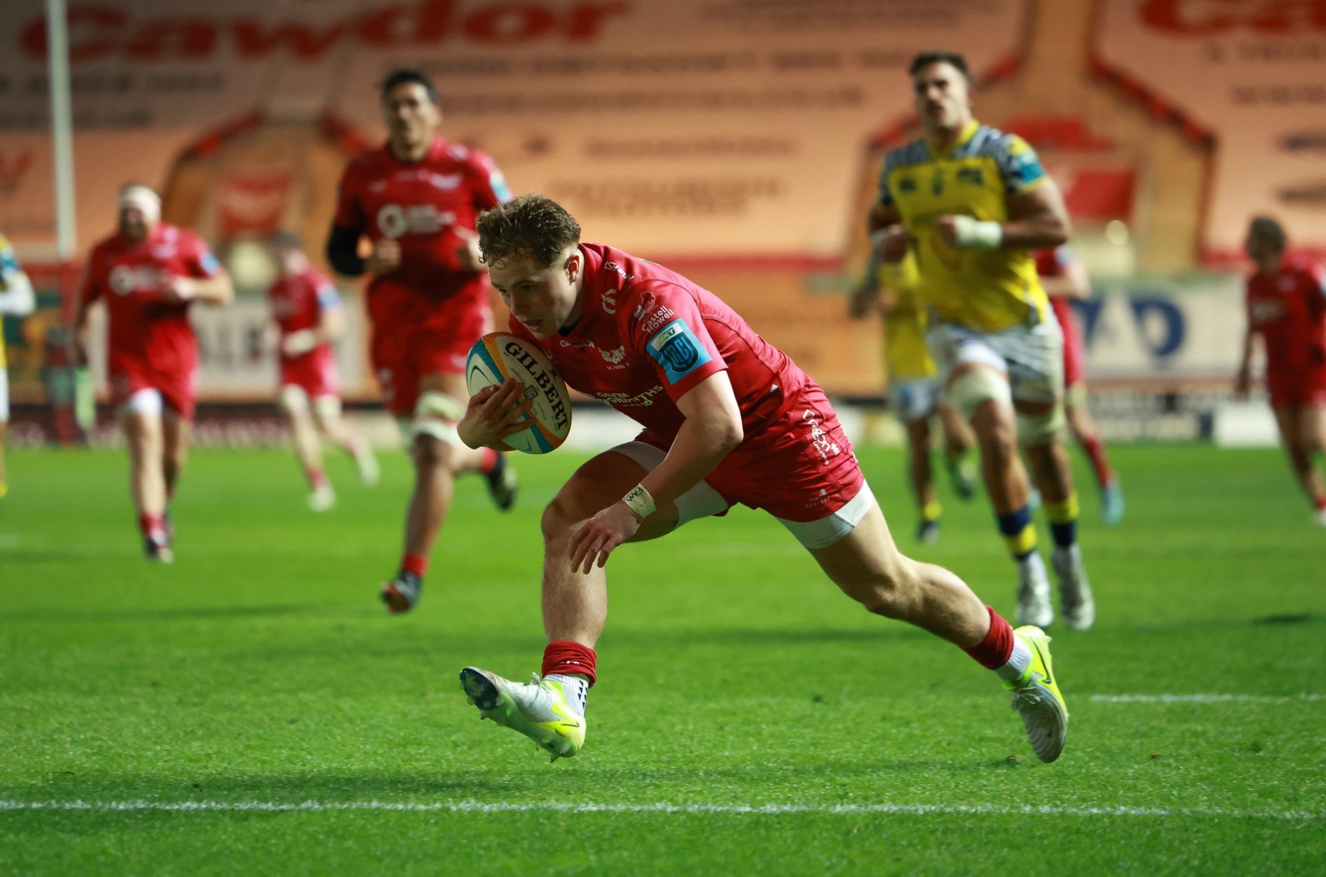 Scarlets make it three wins from with three with bonus-point win ...