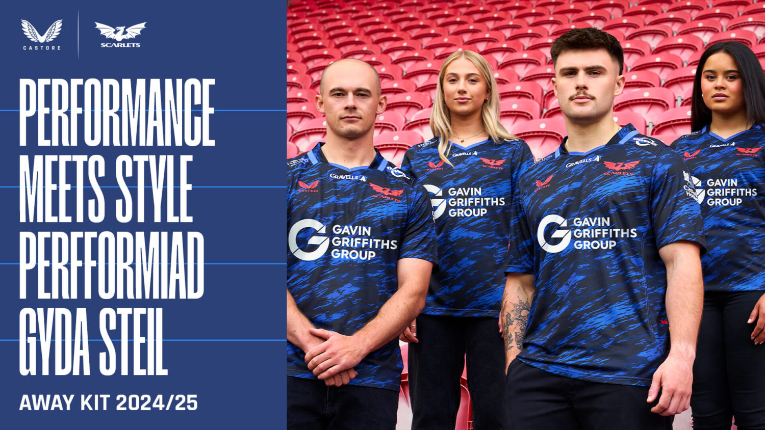 Lifestyle meets performance with new Scarlets away kit - Scarlets Rugby