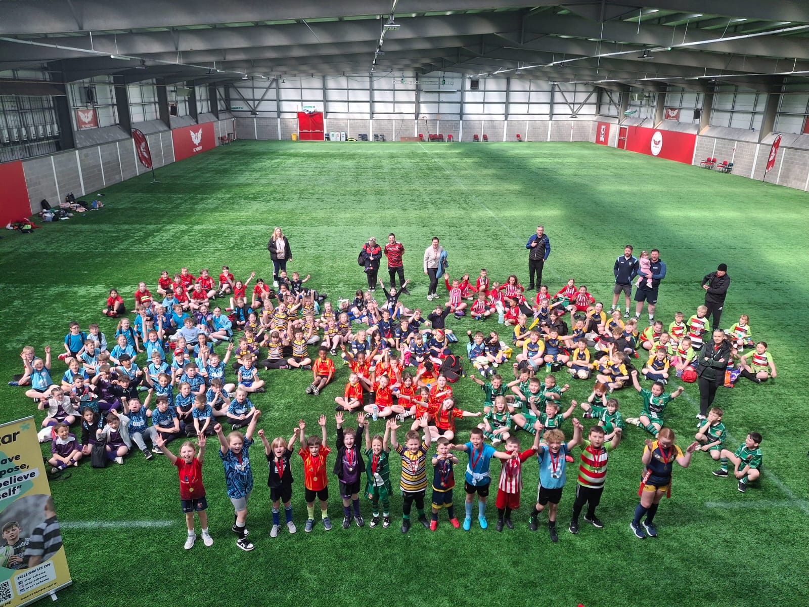 Kids take over the Parc again for Primary School festival!! - Scarlets ...