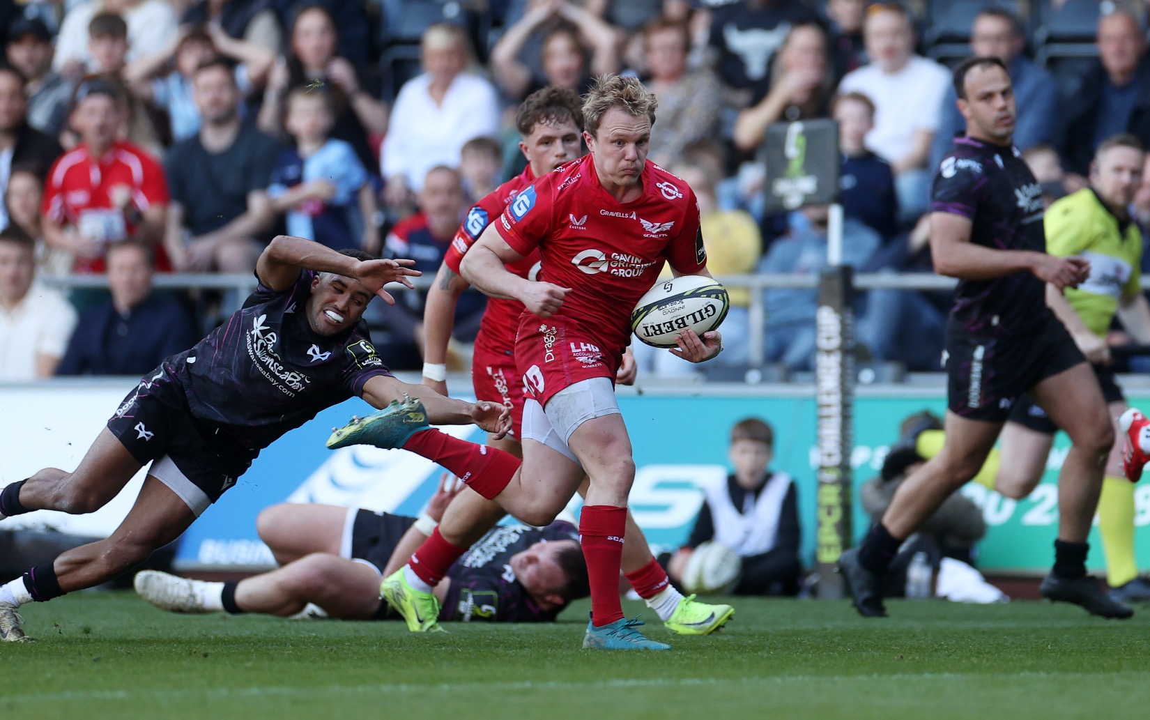 Scarlets exit Challenge Cup as Ospreys secure victory Swansea ...