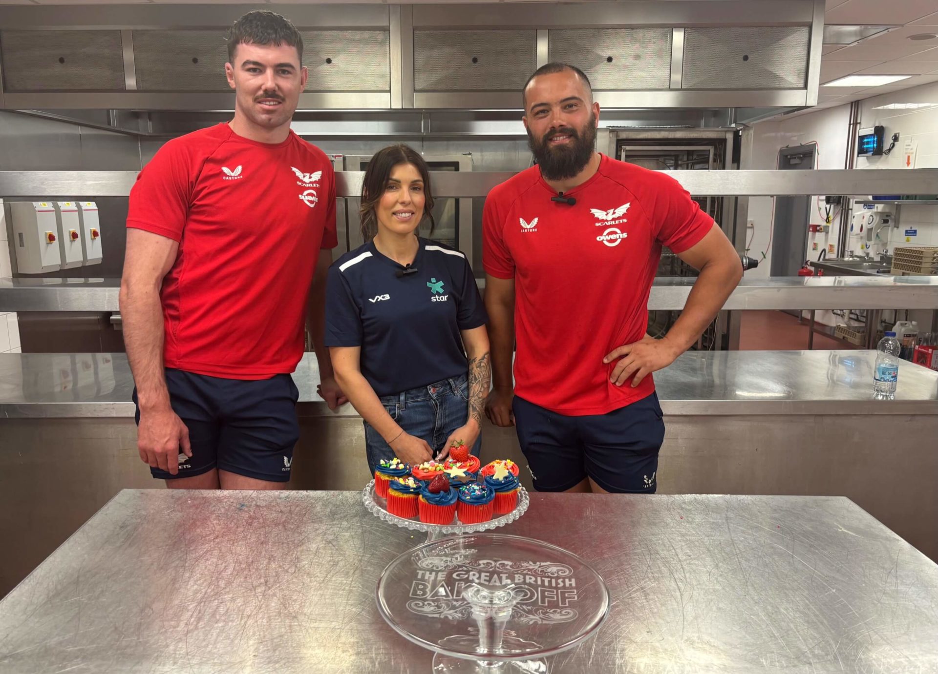 Bake Off Champion backs “amazing” work of star* scheme in Scarlets ...