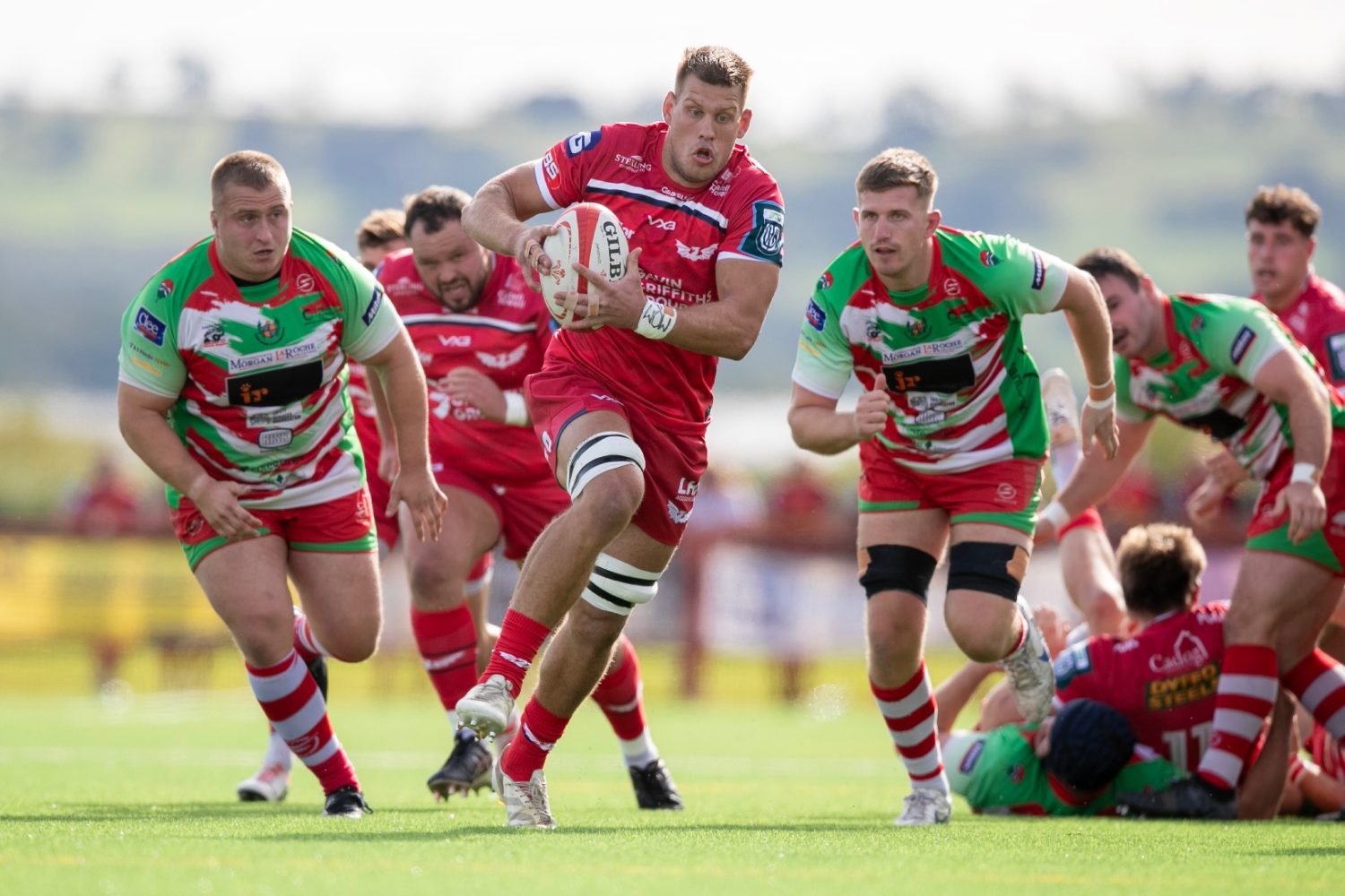 Dwayne pleased with positive first pre-season run-out - Scarlets Rugby