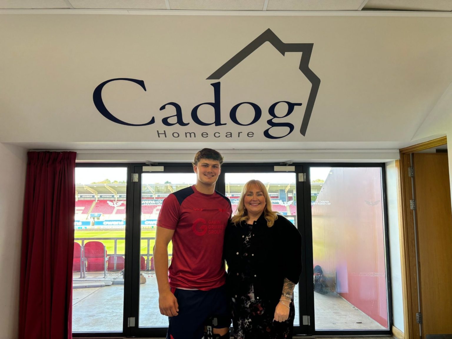 Cadog Homecare announced as sponsor of Quinnell Lounge at Parc y ...