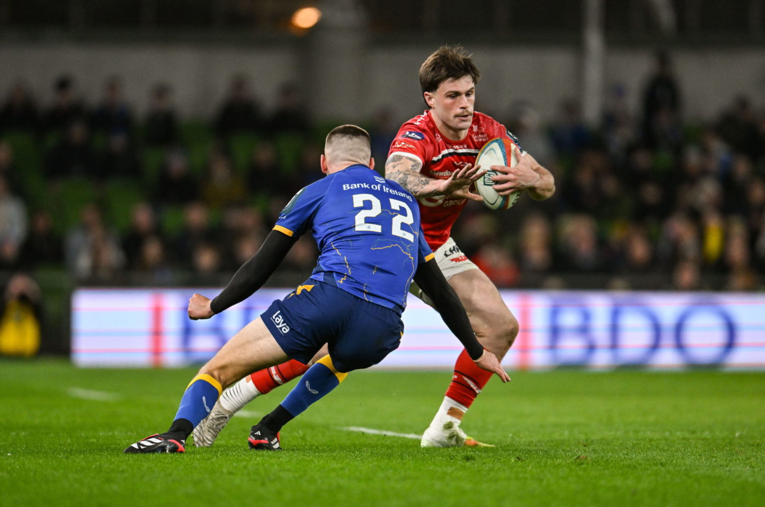 Scarlets relentless spirit and intent challenges top ranking Leinster ...